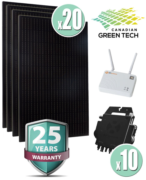 8kW SOLAR MICRO INVERTER PACKAGE – Canadian Green Tech